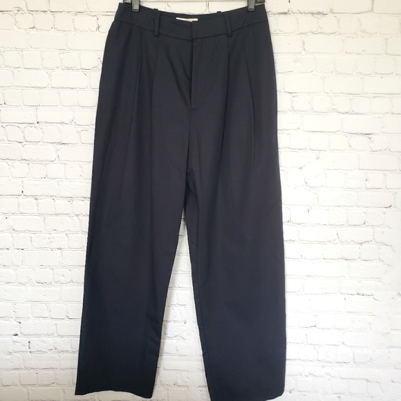 Wayf | Pants & Jumpsuits | Wayf Pleated Front Wide Leg Trouserssz M ...
